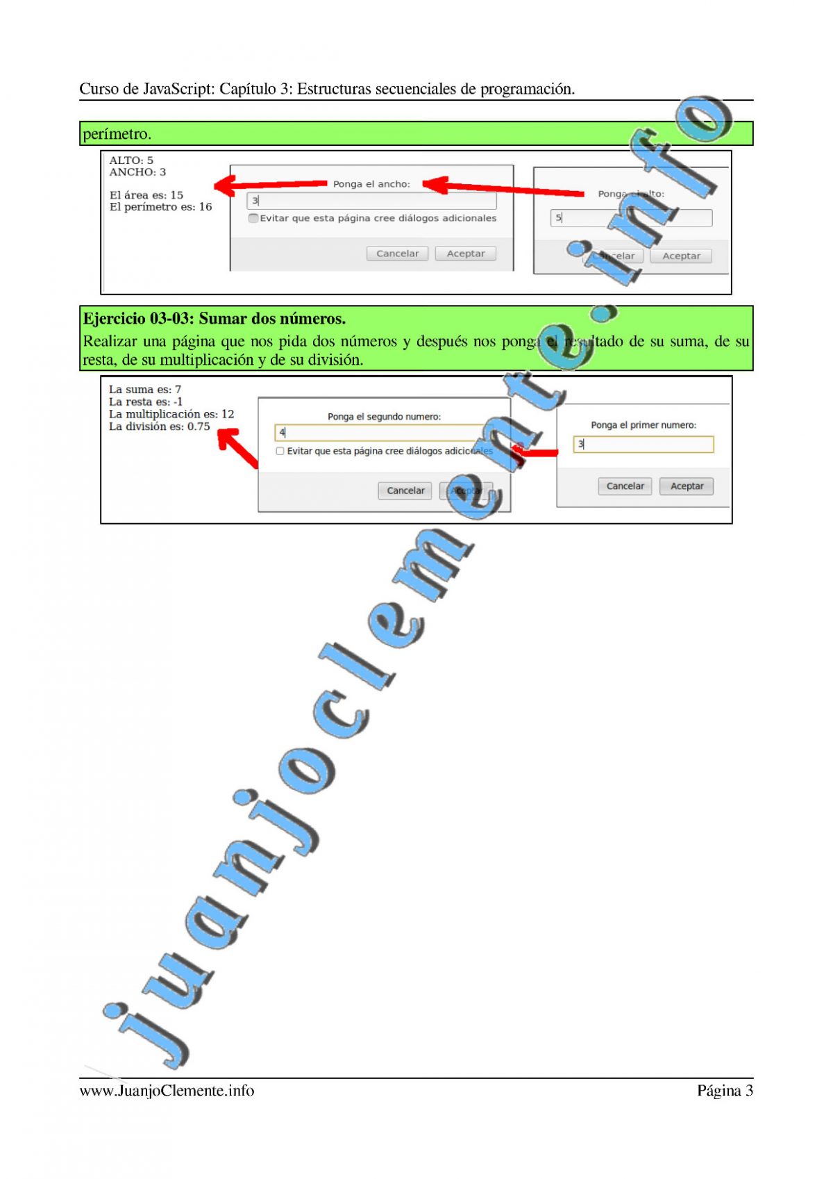 Curso básico de Javascript (3): Estructuras secuenciales de ...
