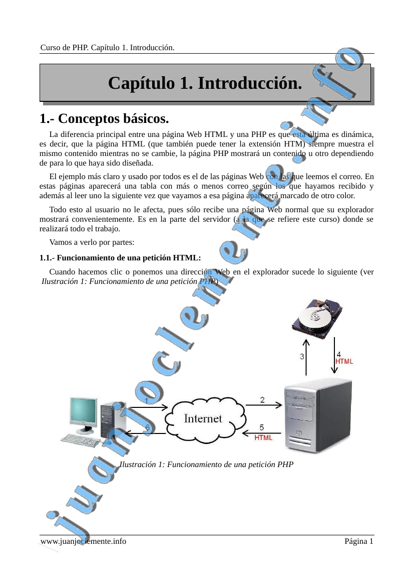 Curso de PHP (1): Introducción. – Blog de Juanjo Clemente